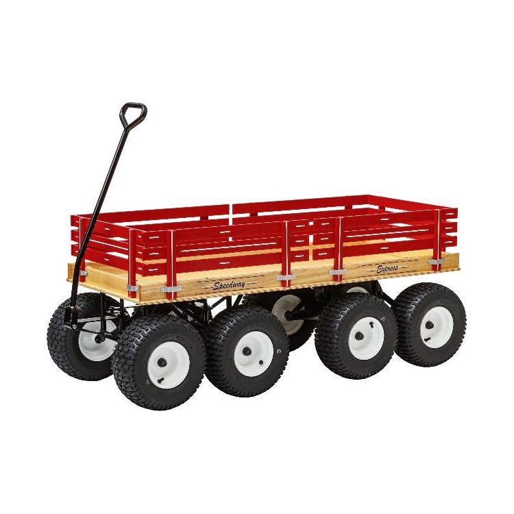 24″ x 58″ (Red) 870 Speedway Express HD Wagon w/ Side Racks 1200 ...