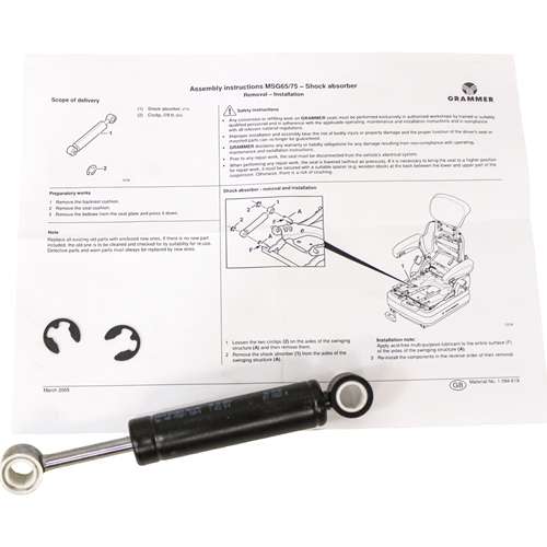 Strut / Shock Absorber Kit for Grammer MSG65, MSG75 – SeatHaus