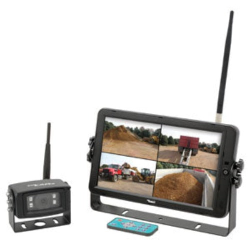 CabCAM 10" HD Quad Wireless Monitor - 1 Camera Observation System w/ R ...