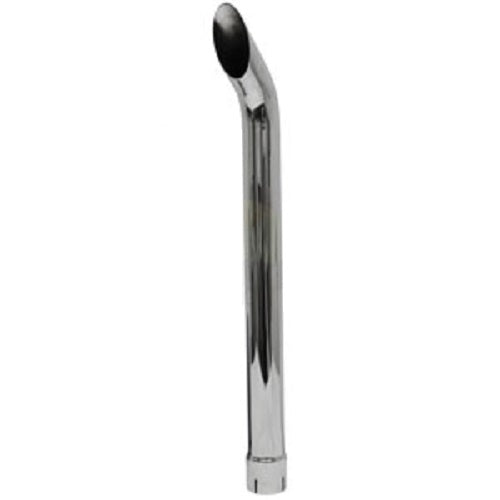 Chrome Curved Exhaust Stack Pipe 42" Tall - 2-1/2" ID – SeatHaus