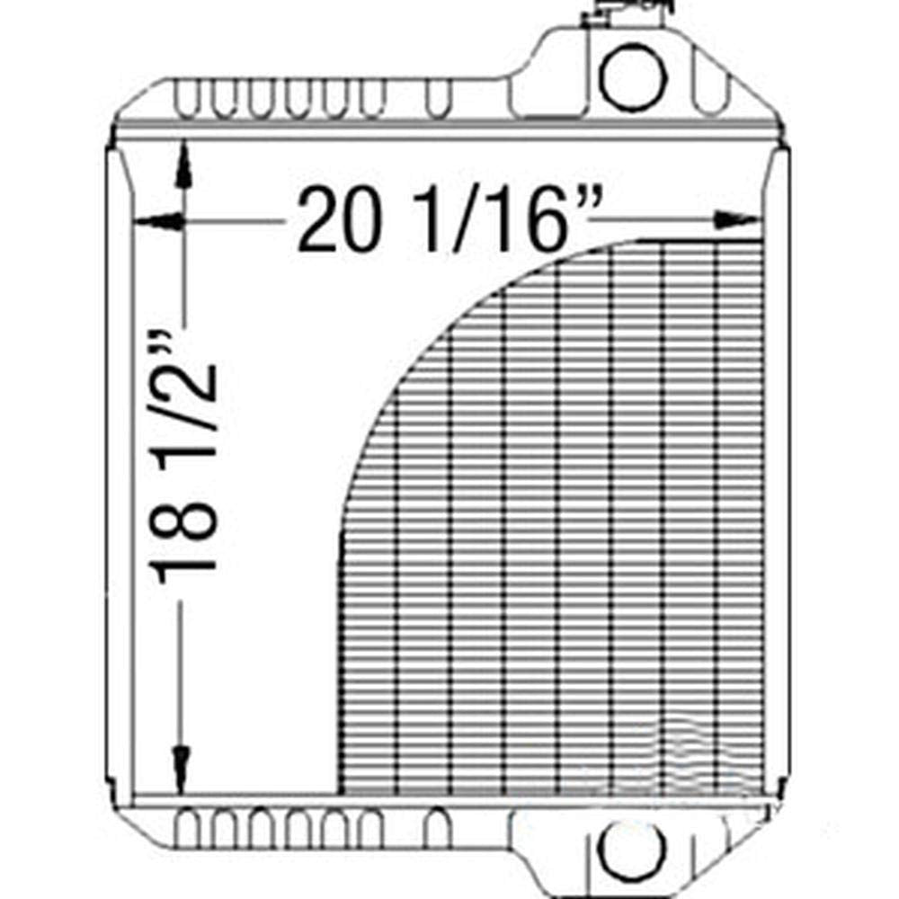 Heavy Duty Radiator for Case IH / New Holland – SeatHaus