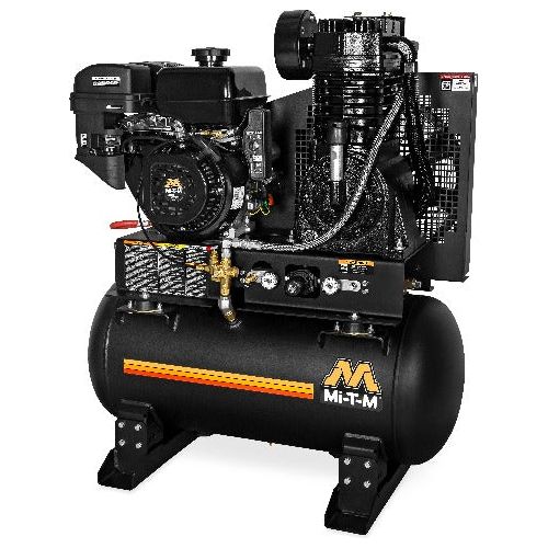 30 Gallon Two Stage Stationary Compressor (Gas) ABS-14M-30H – SeatHaus