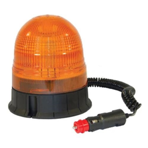 40 LED Portable Safety Warning Beacon Flasher Blinker w/ Magnetic Base ...