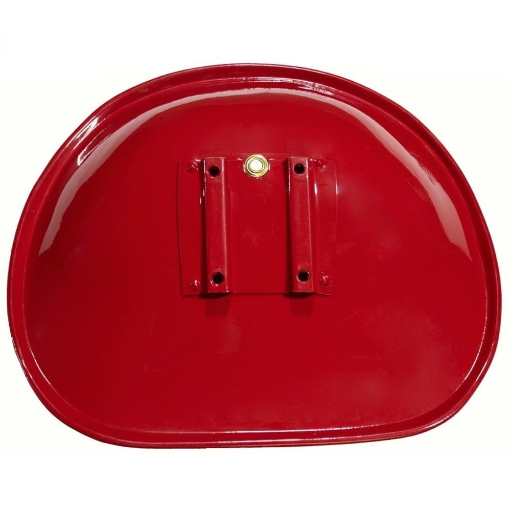 Tractor Loader Steel Pan Cushion Seat (4 Bolt Mount) w/ Drain Hole ...