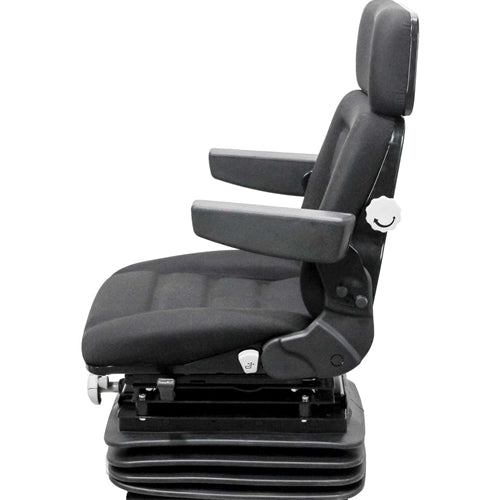 High Back Seat w/ Swivel & Mechanical Suspension – SeatHaus