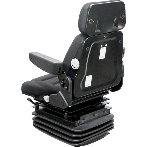 High Back Seat w/ Swivel & Mechanical Suspension – SeatHaus