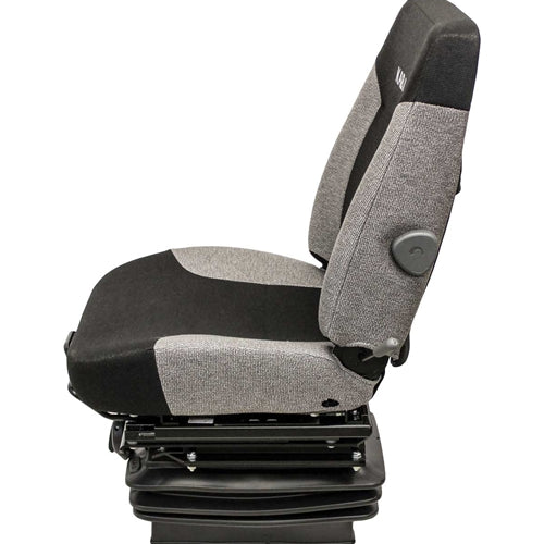 Excavator / Compactor / Loader Seat w/ Mechanical Suspension – SeatHaus