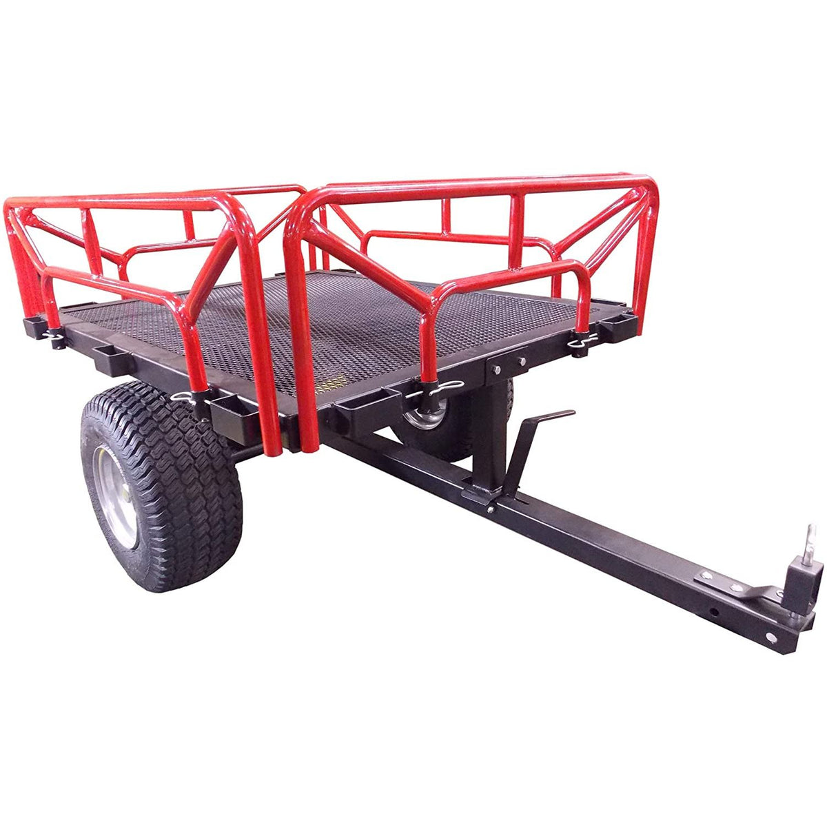 UTV / ATV - Tractor Flat Bed Trailer Cart w/ Side Rails 1000 # – SeatHaus