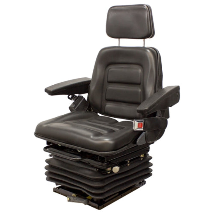 High Back Seat w/ Swivel & Mechanical Suspension – SeatHaus