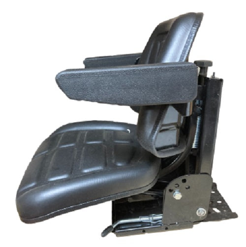 Heavy Duty Farm Tractor Seat w / Suspension / Flip Up Arm Rests – SeatHaus